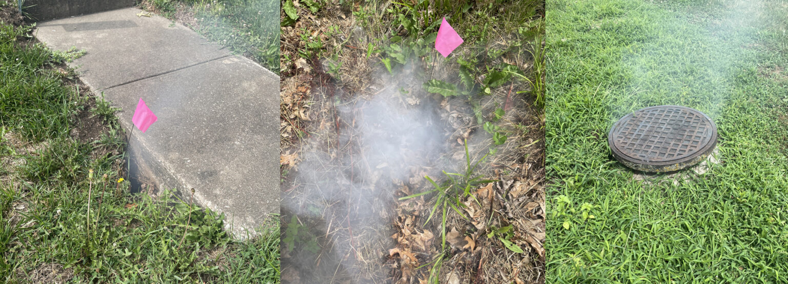Smoke Testing Stormwater and Sanitary Sewer Systems - Lamp Rynearson